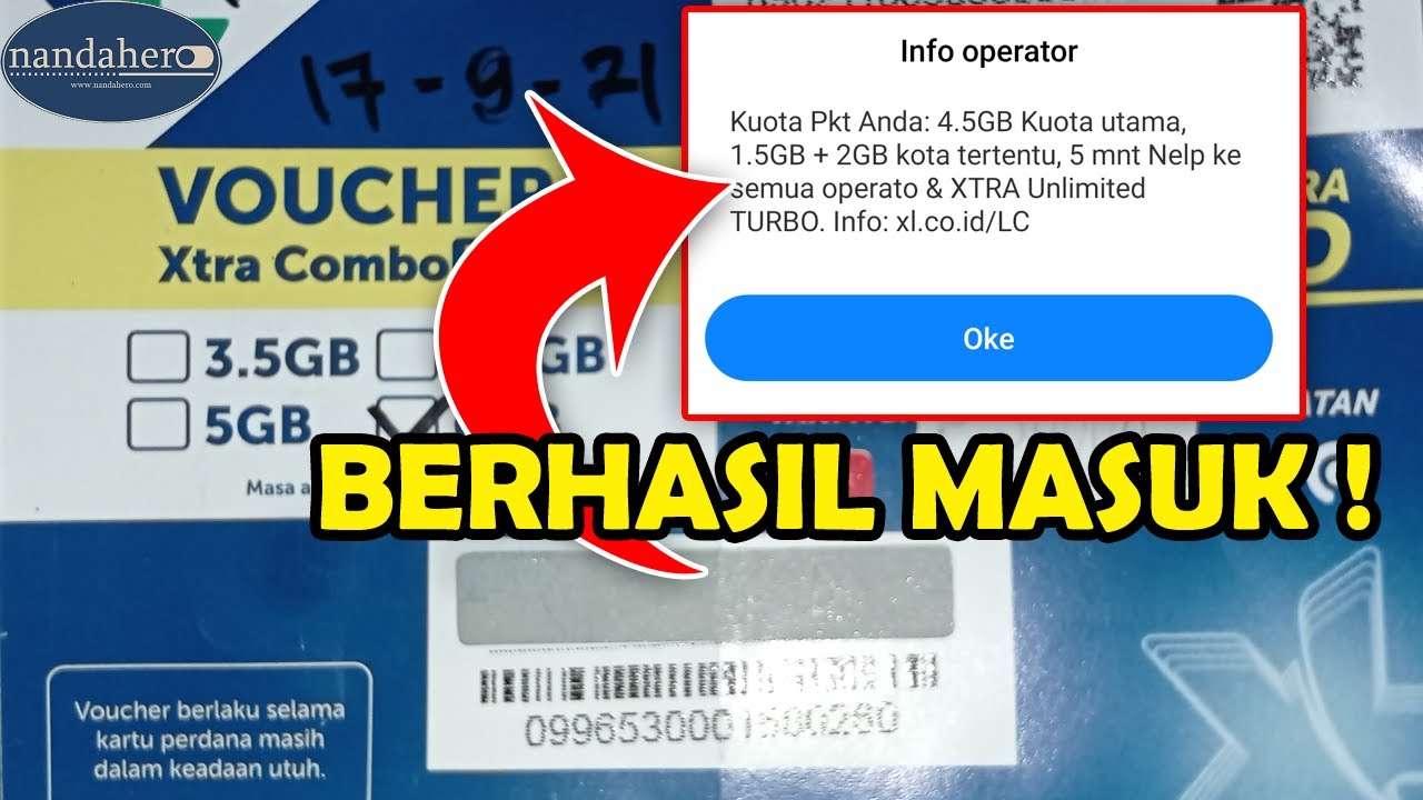 Cara Menggunakan Voucher Xtra Combo Lite - Versus Beda Cara Menggunakan Voucher Xtra Combo Lite - Versus Beda